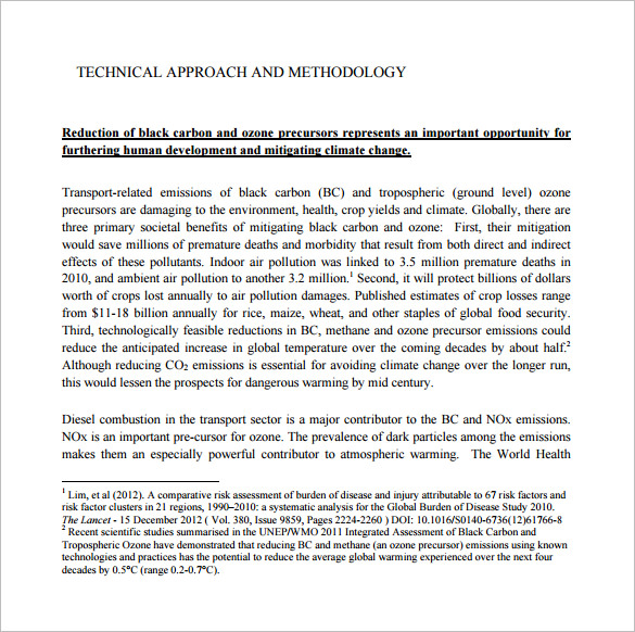 Technical Proposal Template - 19+ Free Word, Excel, PDF Format Download!
