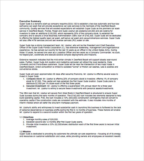 Car Detailing Business Proposal