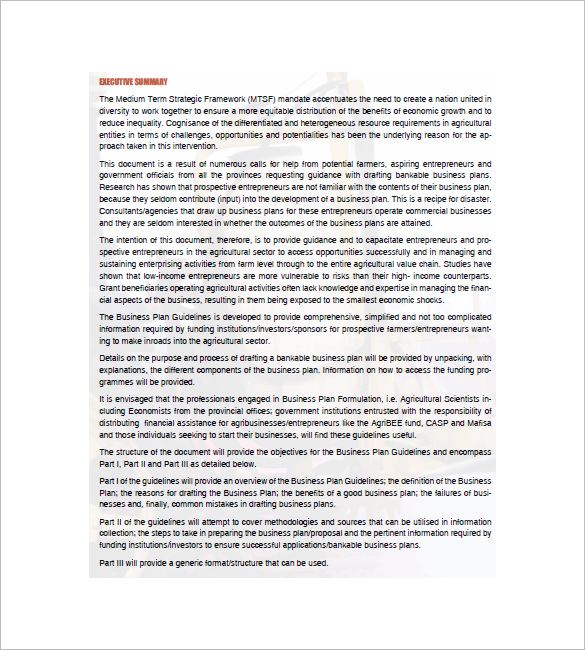 19+ Farm Business Plan Templates - Word, PDF, Excel, Google Docs, Apple ...