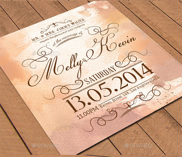 24 Wedding Place Card Templates PSD AI