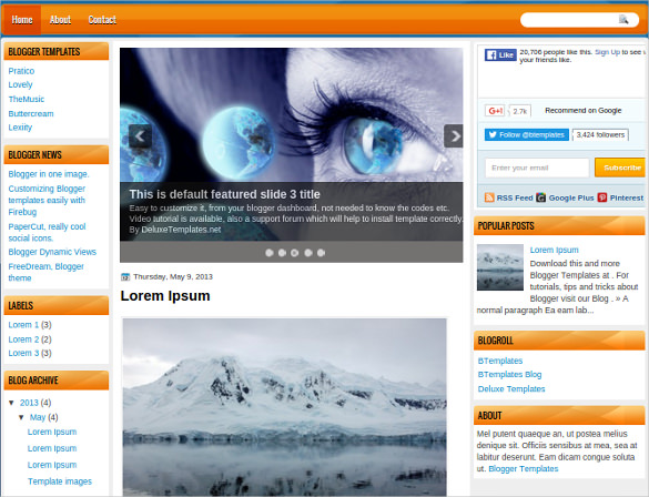 15+ Free Blog Themes & Templates | Free & Premium Templates