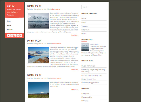 15+ Free Blog Themes & Templates