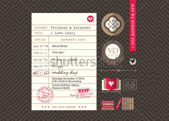 Library Card Template - 13+ Free Printable Sample, Example, Format ...