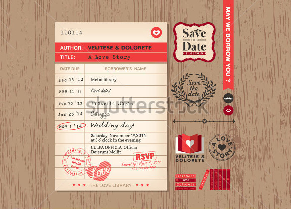 Library Card Template - 13+ Free Printable Sample, Example, Format ...