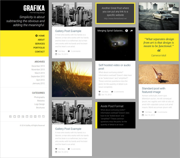 30+ Photography Blog Themes & Templates | Free & Premium Templates