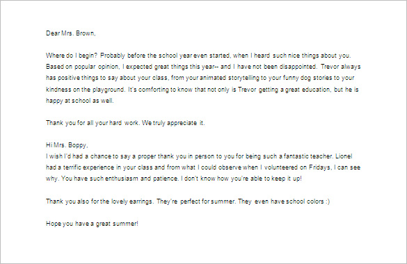 86 LETTER OF APPRECIATION TO TEACHER TEACHER LETTER TO OF APPRECIATION 86 LETTER OF APPRECIATION TO TEACHER TEACHER LETTER TO OF APPRECIATION