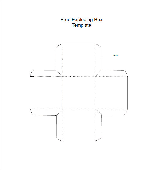 14+ Exploding Box Templates - DOC, PDF