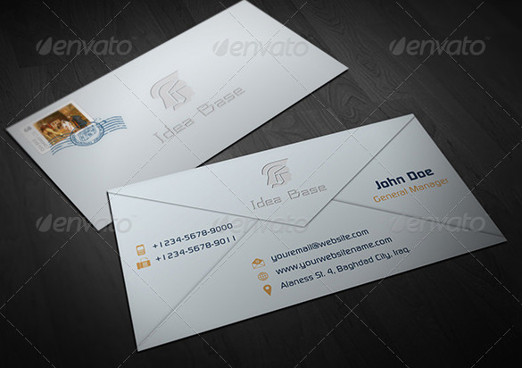 Envelope Template - 37+ Free Printable PSD, PDF, EPS, Word, Excel ...