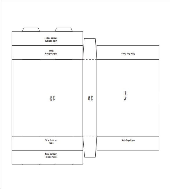 Pizza Box Template Pulp