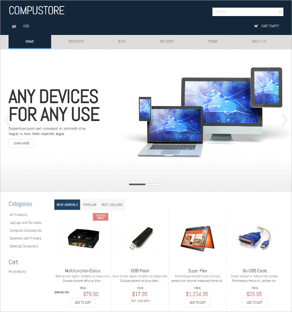 10 PrestaShop Themes Templates