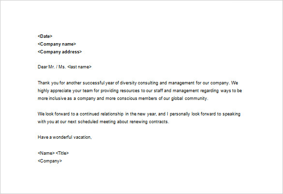 Business Thank You Letter – 18+ Free Sample, Example Format Download!