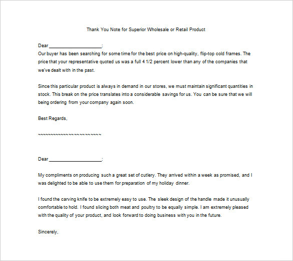 12+ Thank You Letters for Your Service - PDF, DOC