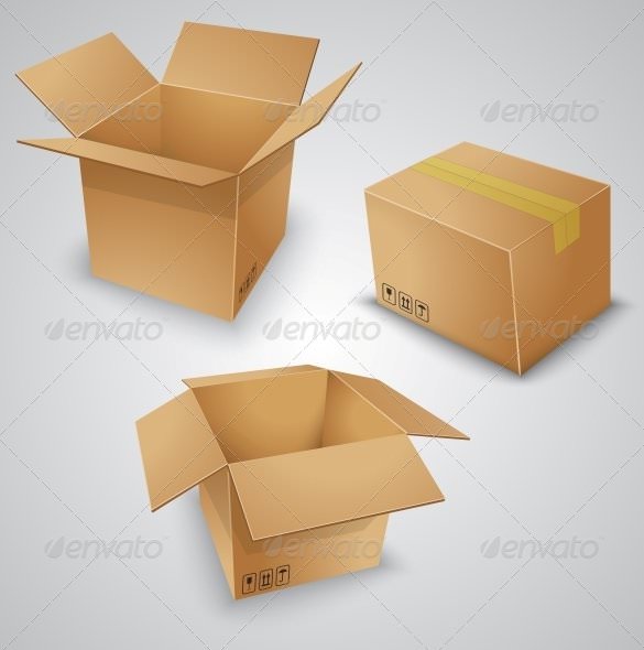 Cardboard Box Template - 17+ Free Sample, Example, Format Download ...