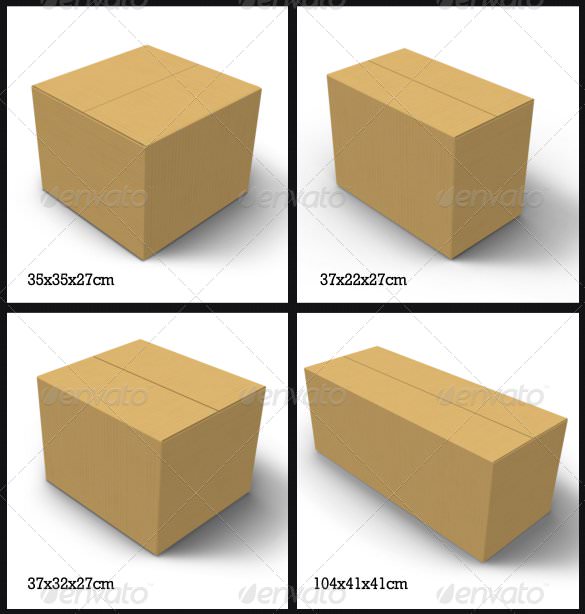 Cardboard Box Template - 17+ Free Sample, Example, Format Download ...