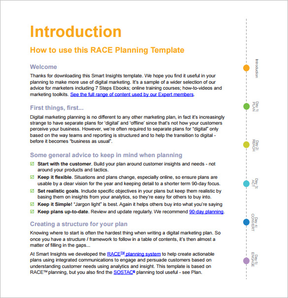 9+ Marketing Action Plan Templates - DOC, PDF