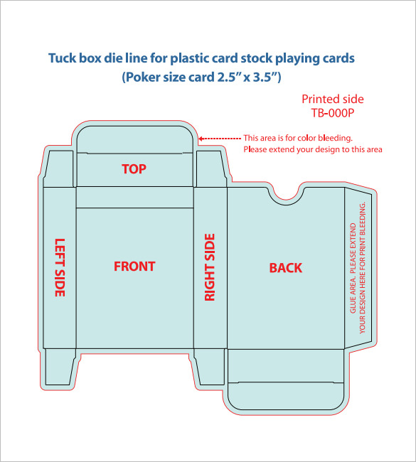 Playing Card Box Template PDF PSD SVG 41 OFF Playing Card Box Template PDF PSD SVG 41 OFF