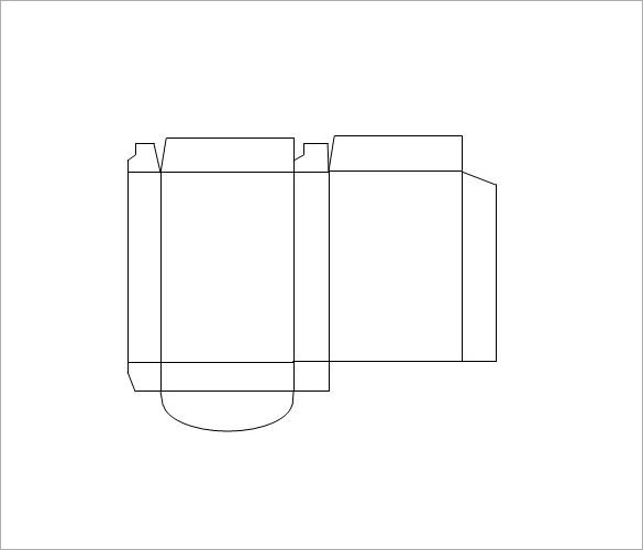 Playing Card Box Template