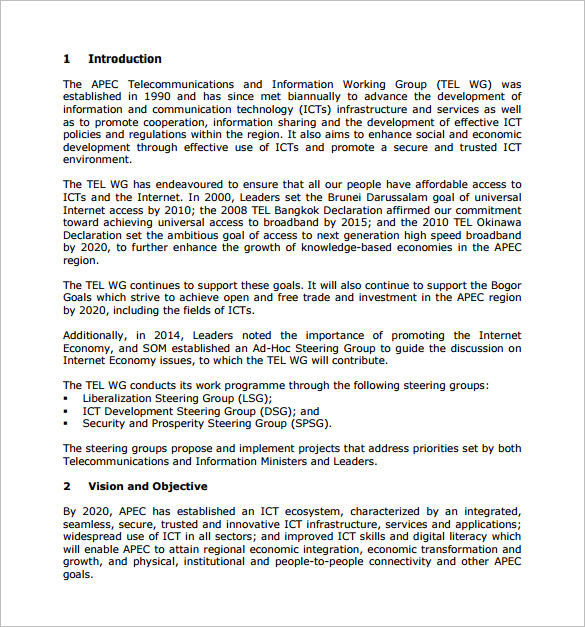 Strategic Action Plan Template - 15+ Free PDF, Word Format Download!