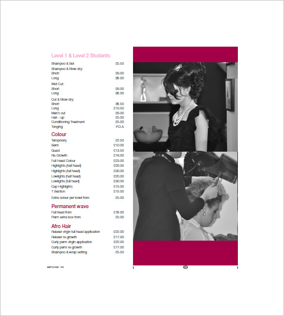 9 Price List Template Free Word Excel PDF Format Download