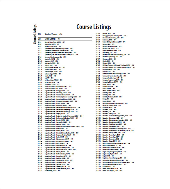 Class List Template - 17+ Word, Excel, PDF Format Download