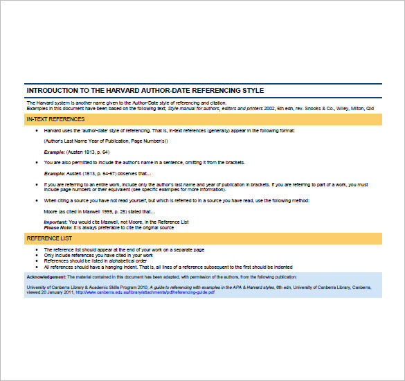 10+ Reference List Templates - PDF, DOC