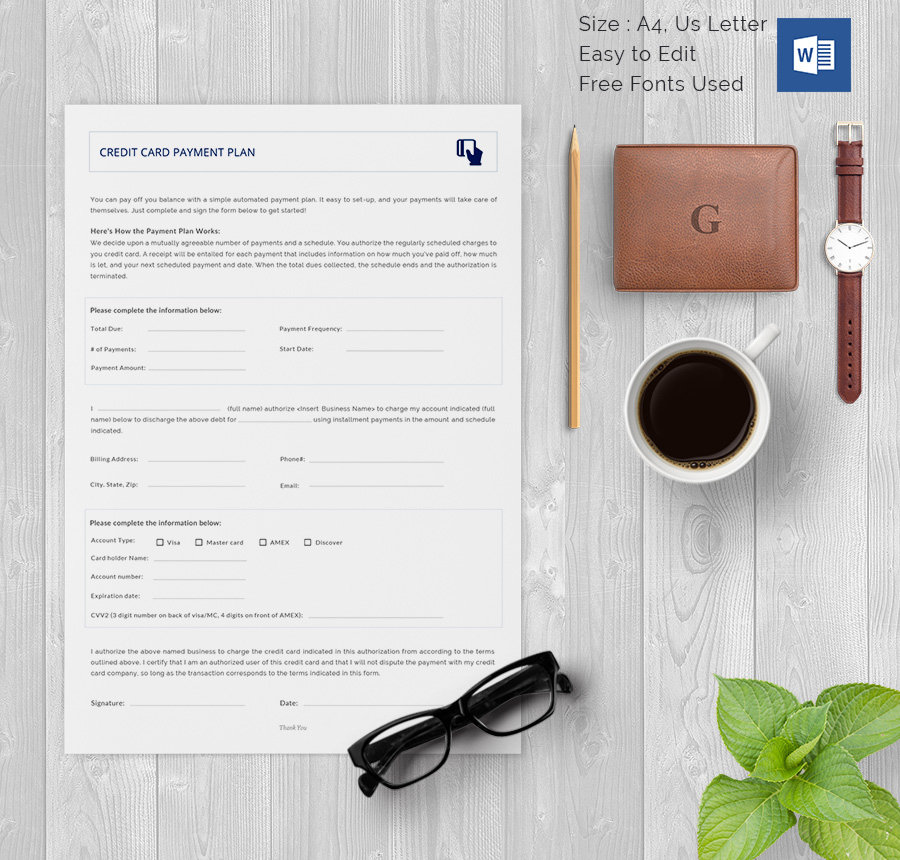 15+ Payment Plan Agreement Templates in Word | Google Docs | Apple Pages