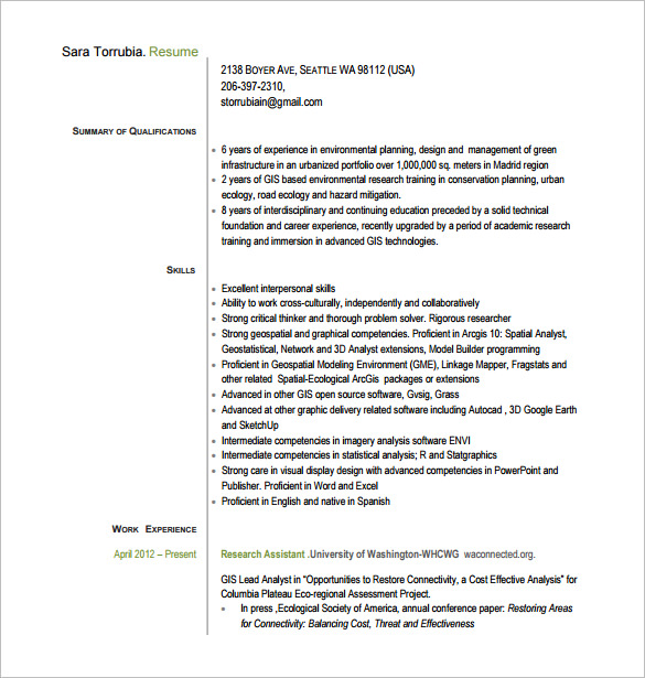 Project Manager Resume Template - 10+ Free Word, Excel, PDF Format ...