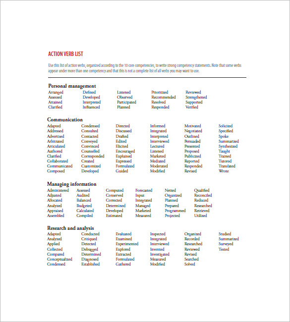 Action List Template 7 Free Word Excel PDF Formats Download