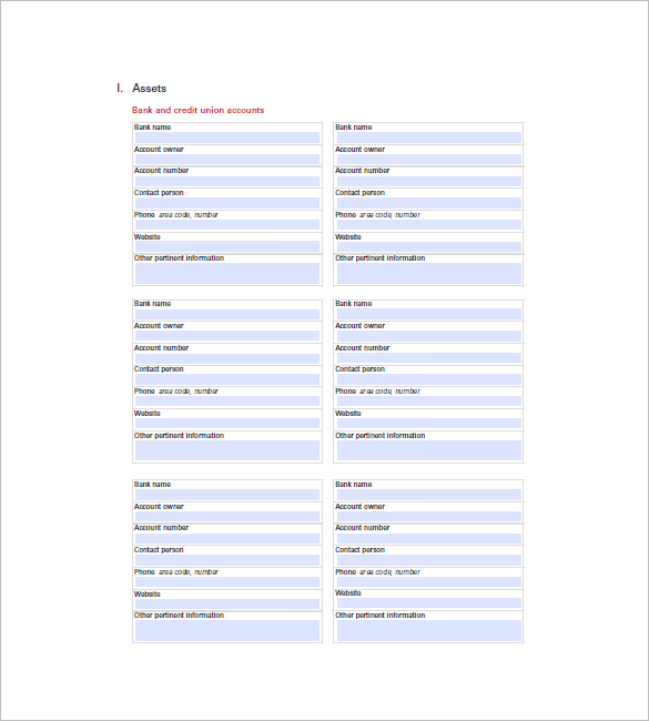 8+ Asset List Template - Free Sample, Example, Format Download!