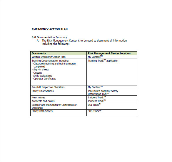 Action List Template 10 Free Sample Example Format Download 