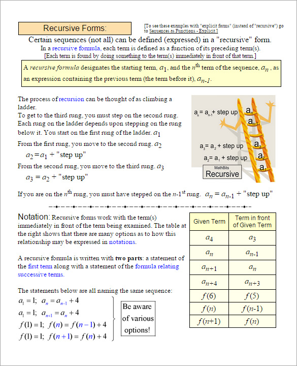 9 Arithmetic Sequence Examples DOC PDF Excel Free Premium 9 Arithmetic Sequence Examples DOC PDF Excel Free Premium