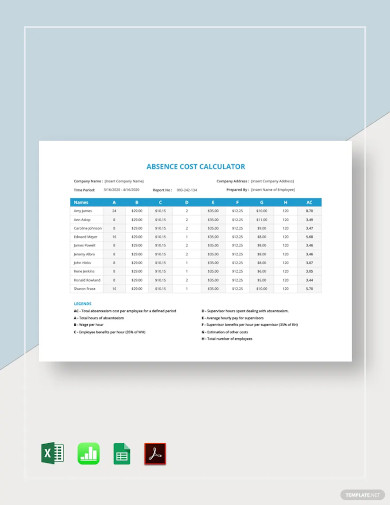 Excel Calculator Template - 29+ Free Excel Documents Download