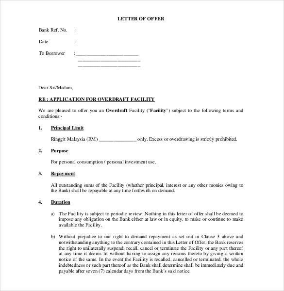 75+ Offer Letter Templates - PDF, DOC | Free & Premium Templates