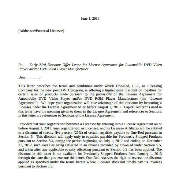 75+ Offer Letter Templates - PDF, DOC | Free & Premium Templates