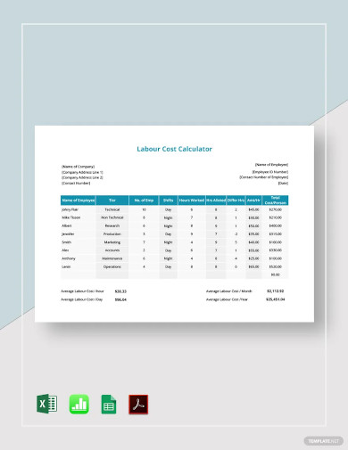 Excel Calculator Template - 29+ Free Excel Documents Download