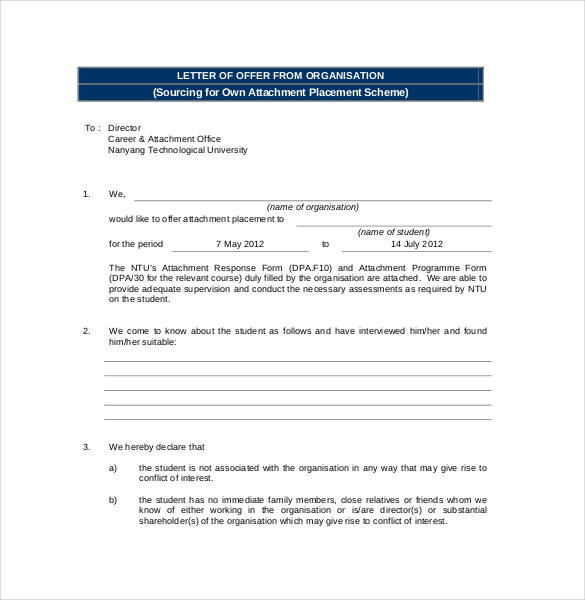 75+ Offer Letter Templates - PDF, DOC | Free & Premium Templates