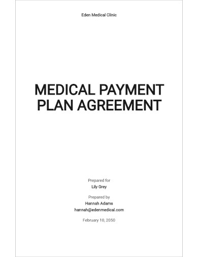 15+ Payment Plan Agreement Templates in Word | Google Docs | Apple Pages