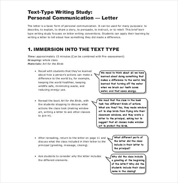 44+ Personal Letter Templates - PDF, DOC