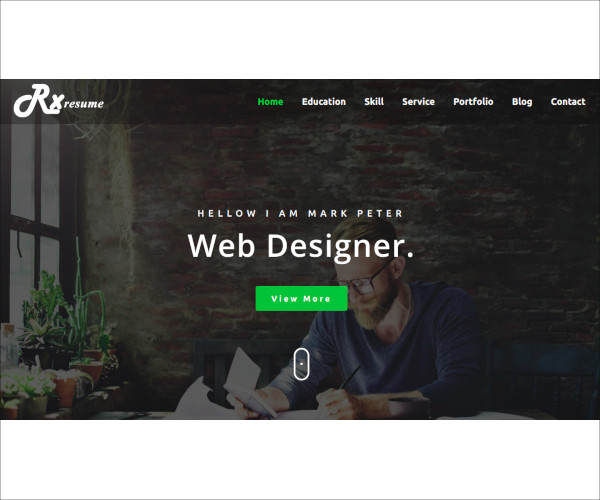 38+ HTML5 Resume Templates - Free Samples, Examples Format Download!
