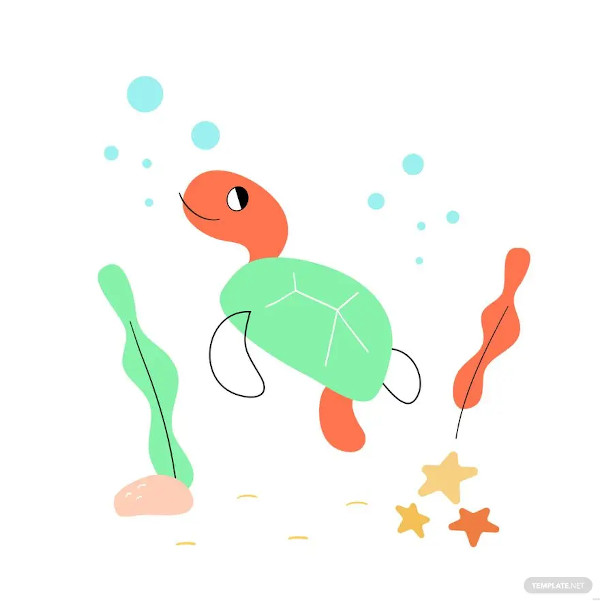 21+ Turtle Templates, Crafts & Colouring Pages