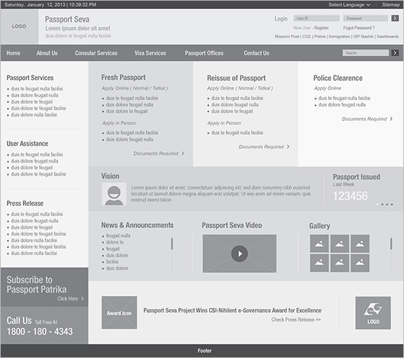 21+ Great Examples Of Wireframes