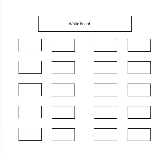 Seating Chart Template Classroom Free Printable Templates