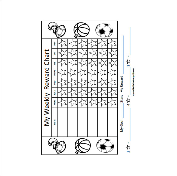 20+ Reward Chart Templates - DOC, PDF, Excel