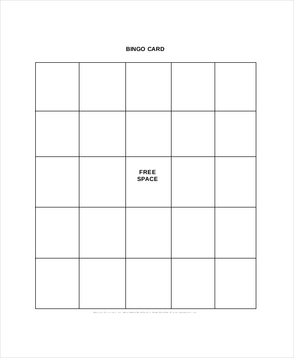 Customizable Blank Bingo Card Template Microsoft Word Flutejinyeoung