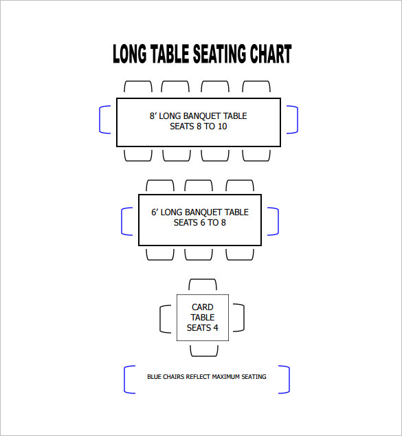 Table Seating Chart Template – 22+ Free Sample, Example, Format Download!