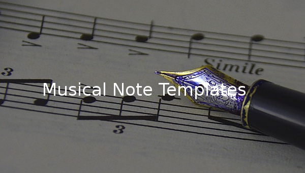 Musical Note Template – 9+ Free PDF, EPS Format Download!