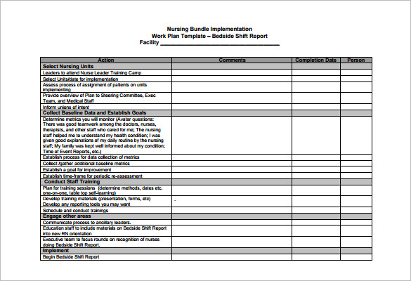 5+ Nursing Schedule Templates - PDF | Google Docs | MS Excel | MS Word ...
