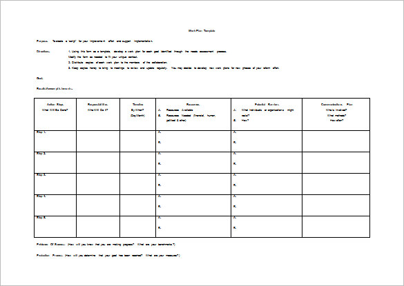 90+ Action Plan Templates - Word, Excel, PDF, Apple Pages | Free ...
