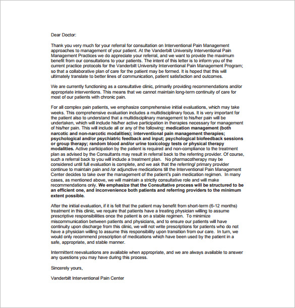 16+ Doctor Letter Templates - Word, PDF, Google Docs