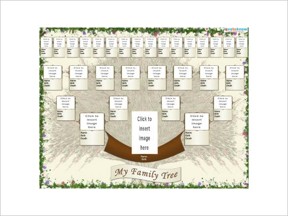 Family Tree Diagram Template – 13+ Free Word, Excel, PDF Format ...